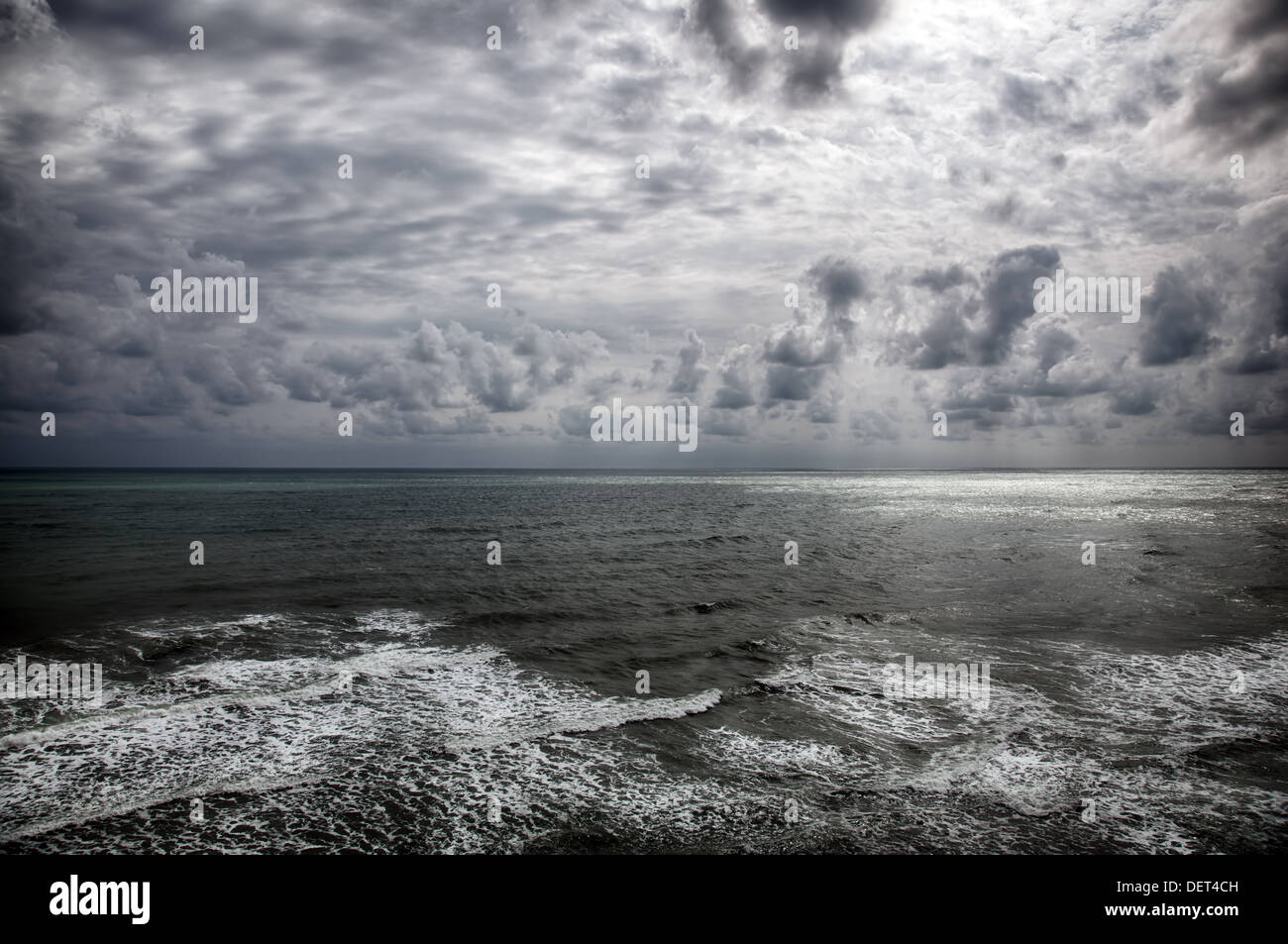 Storm on the sea after a rain. HDR image Stock Photo - Alamy