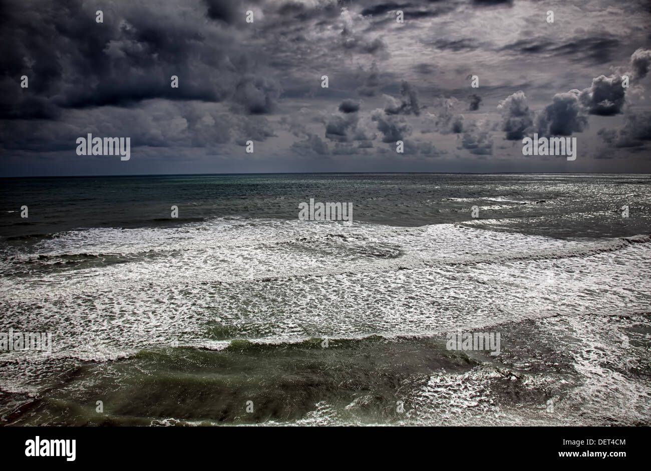 Storm on the sea after a rain. HDR image Stock Photo - Alamy