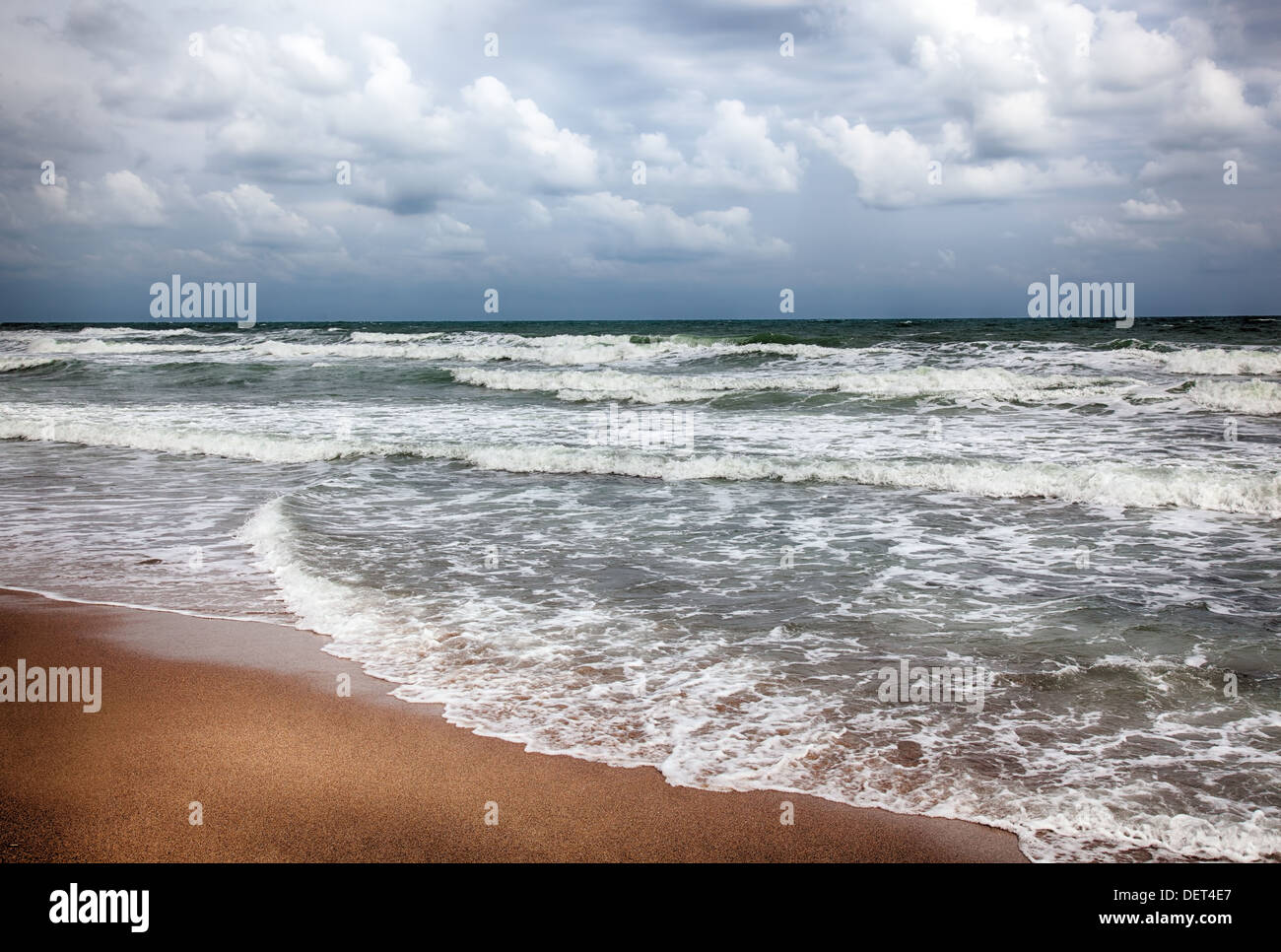 Storm on the sea after a rain. HDR image Stock Photo - Alamy