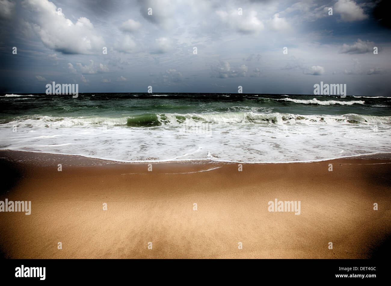 Storm on the sea after a rain. HDR image Stock Photo - Alamy