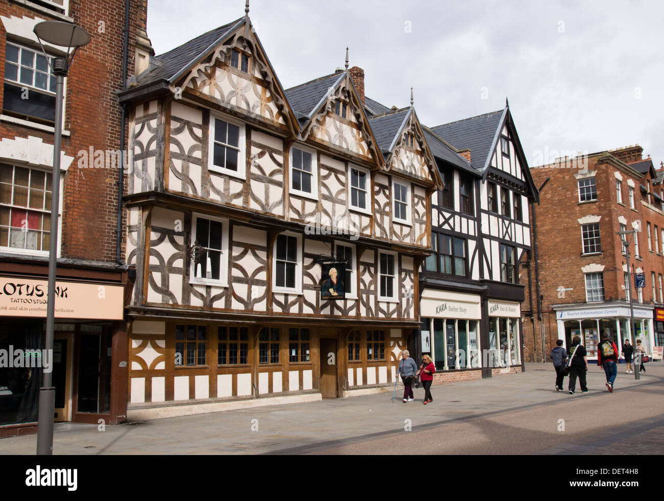 Gloucester City Center Robert Raikes Pub Stock Photo - Alamy