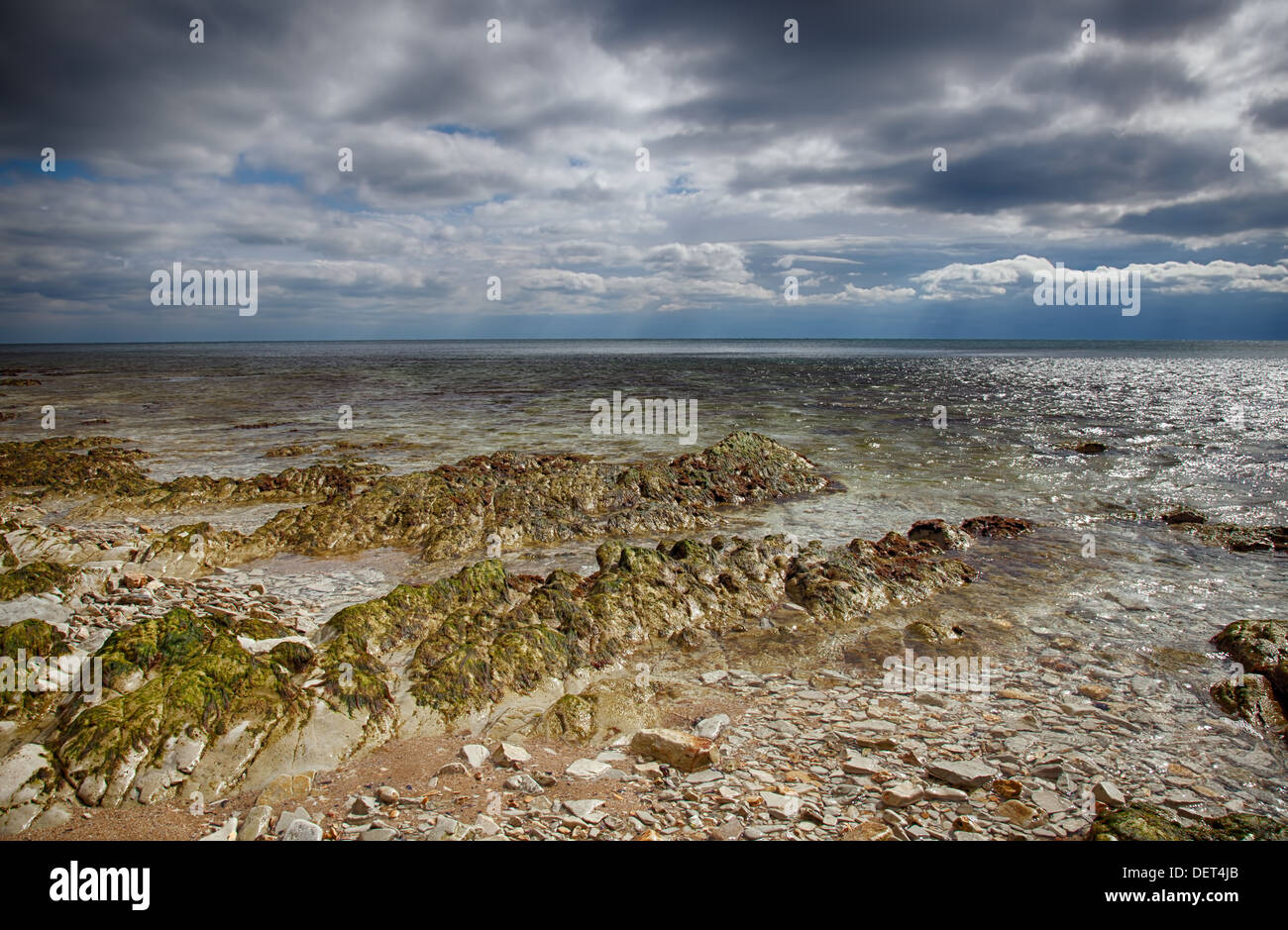 Storm on the sea after a rain. HDR image Stock Photo - Alamy