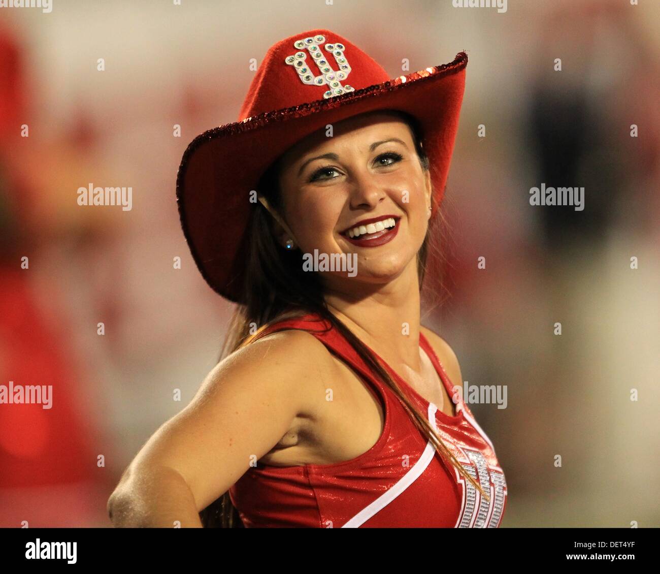 Red steppers indiana university football hi-res stock photography and ...