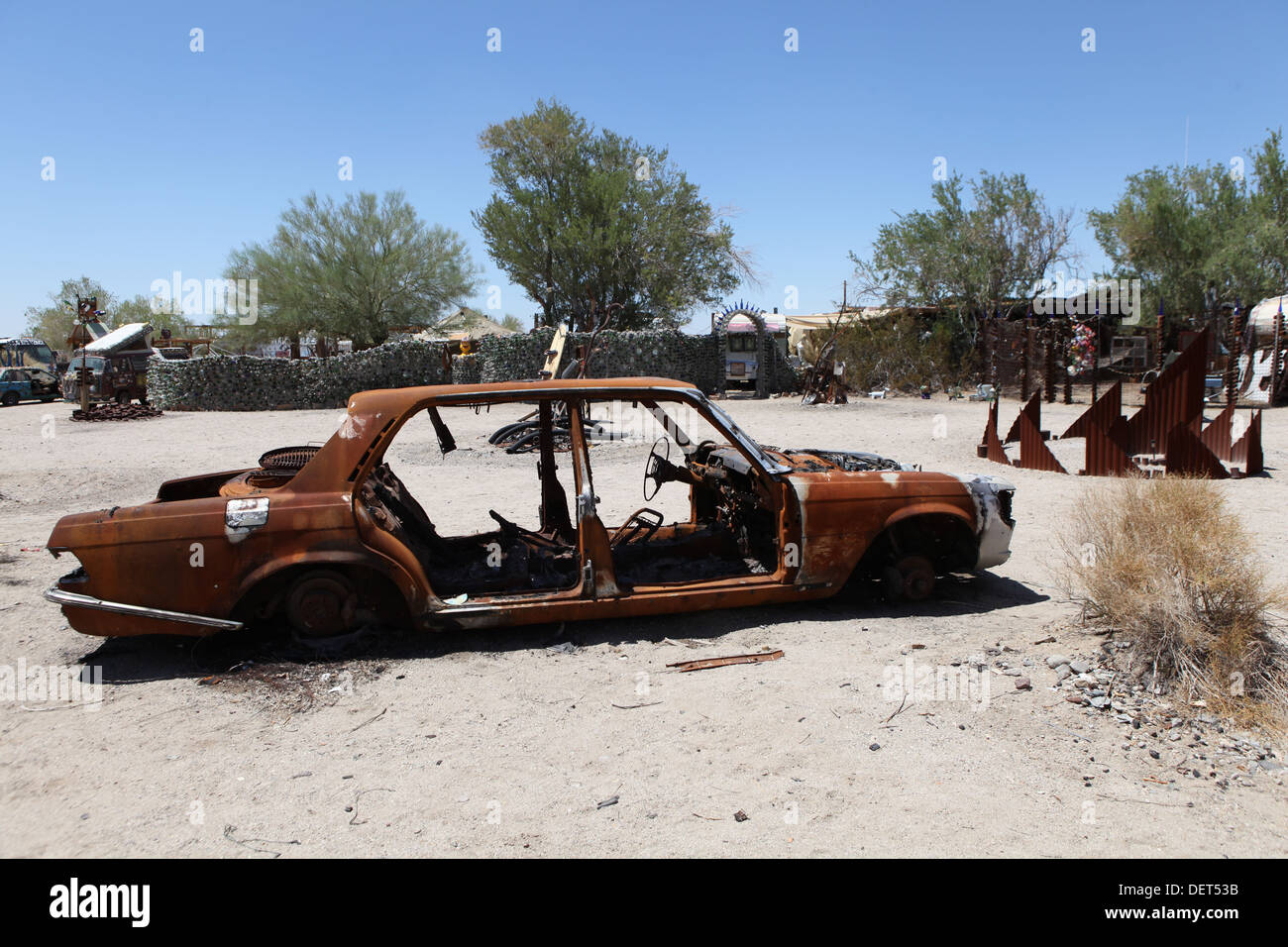 Slab City- in the Colorado Desert, southern California, lies a free ...