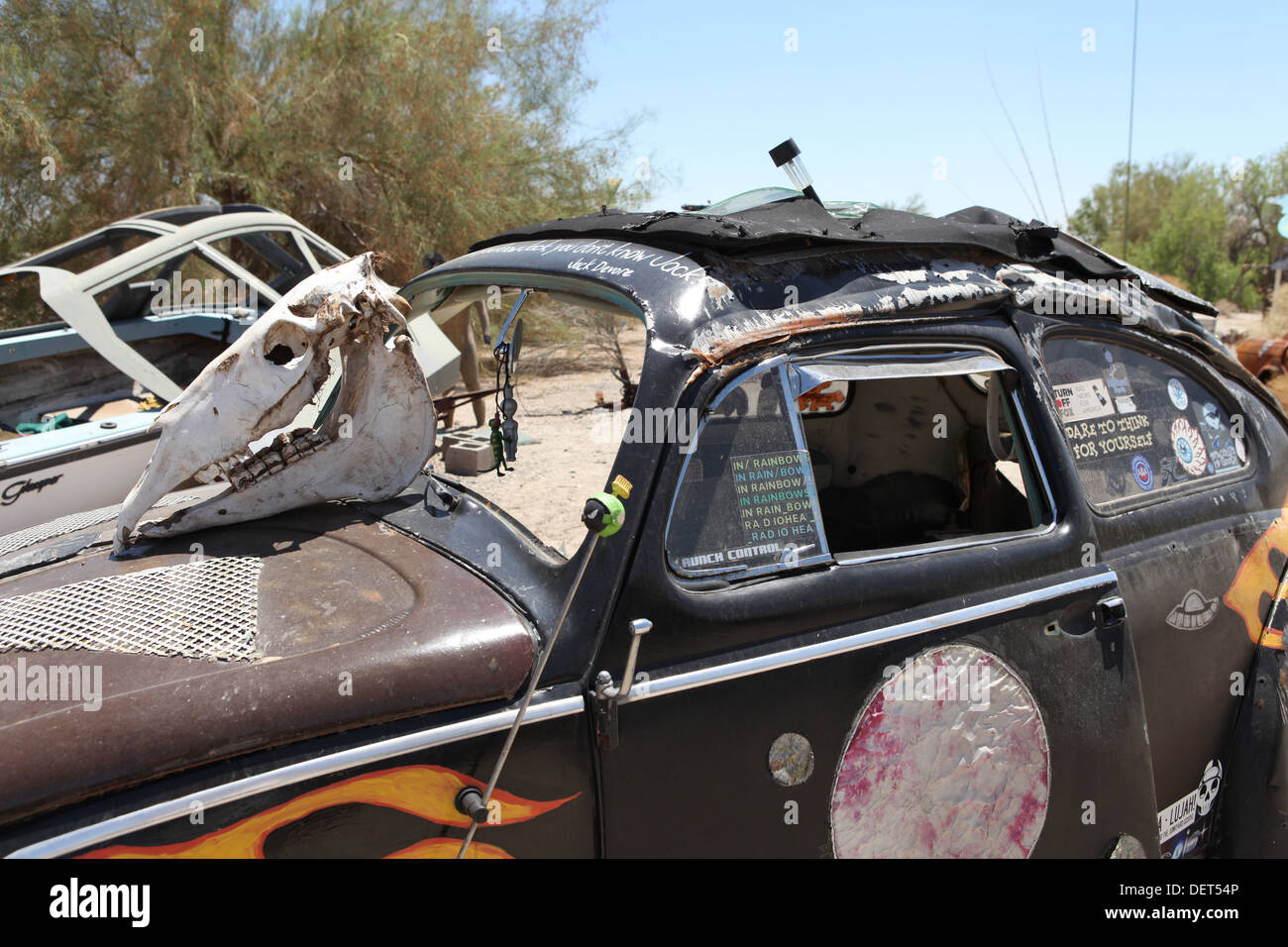 Slab City- in the Colorado Desert, southern California, lies a free ...