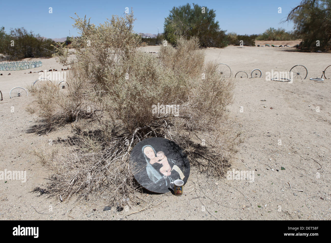 Slab City- in the Colorado Desert, southern California, lies a free ...