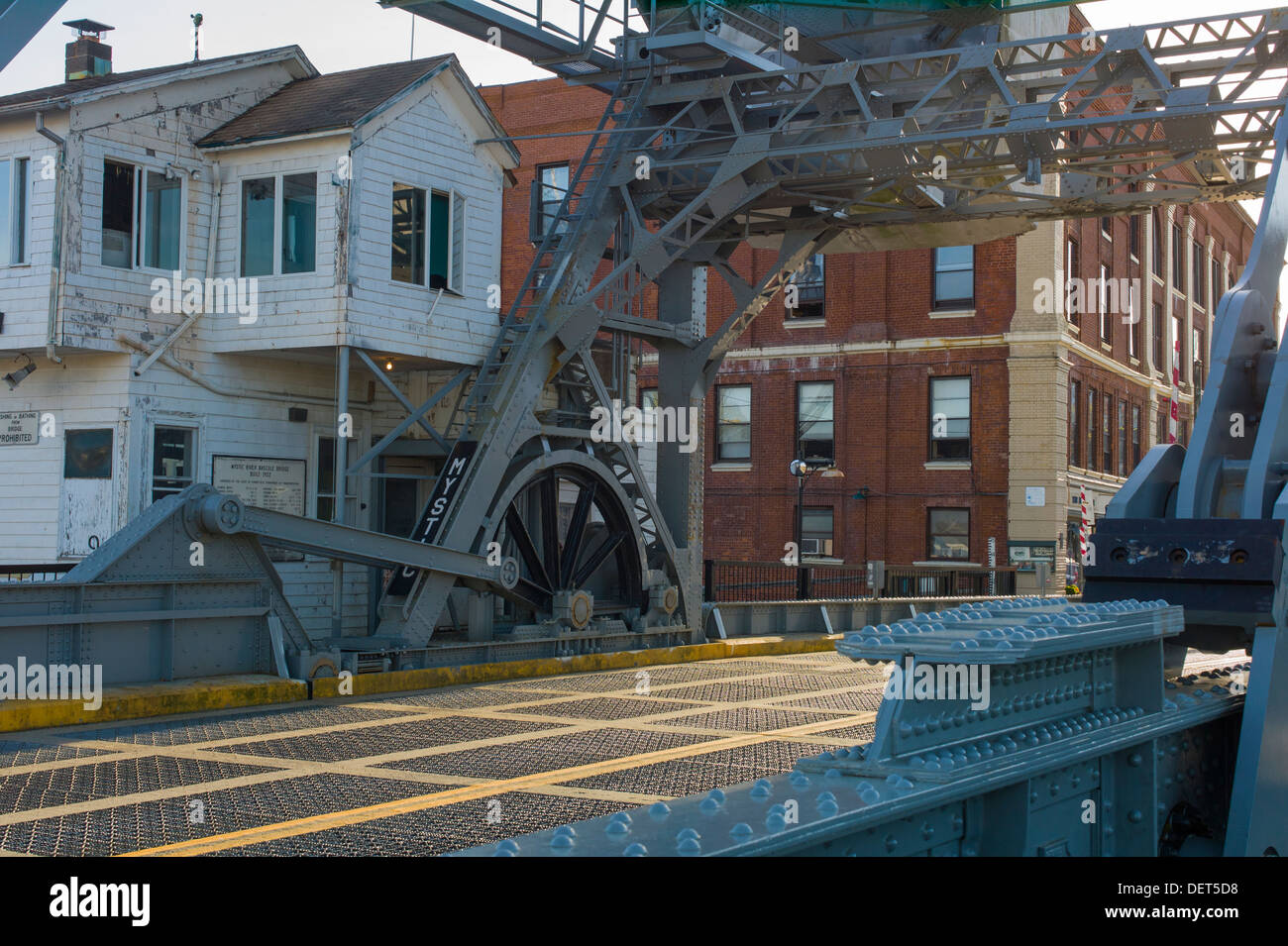 Mystic river bascule bridge hi-res stock photography and images - Alamy