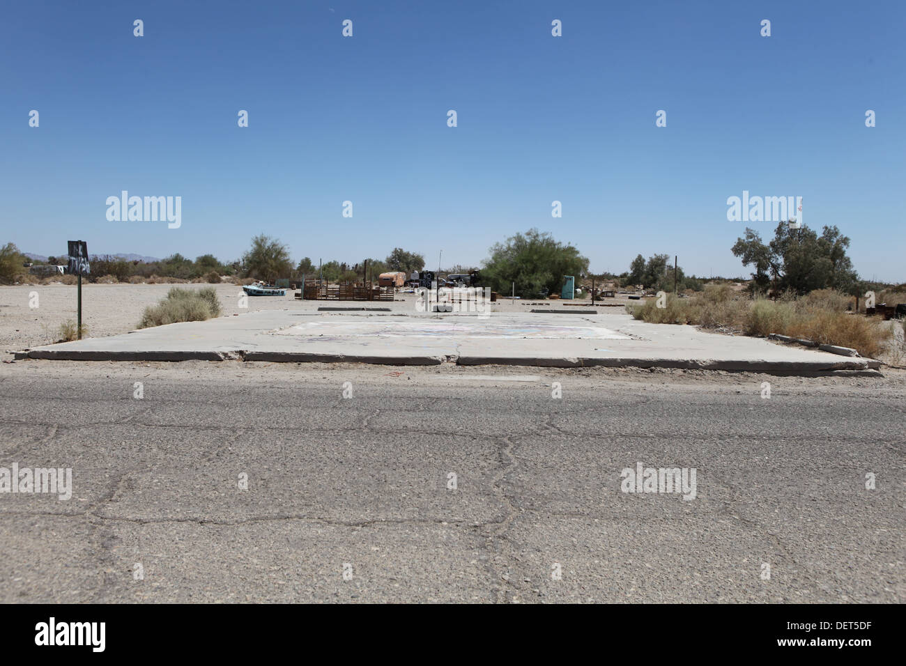 Slab City- in the Colorado Desert, southern California, lies a free ...