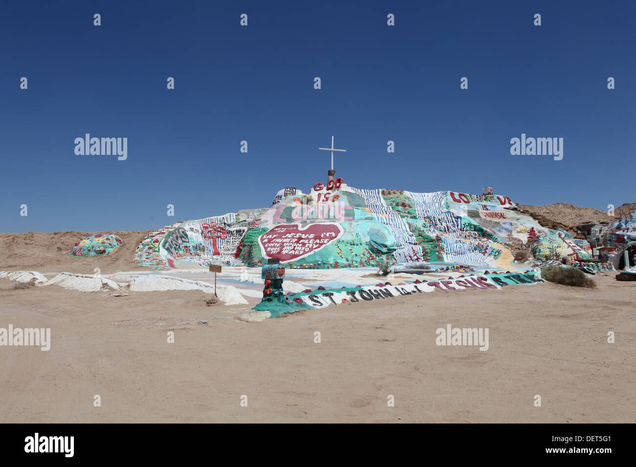 Slab City- in the Colorado Desert, southern California, lies a free ...