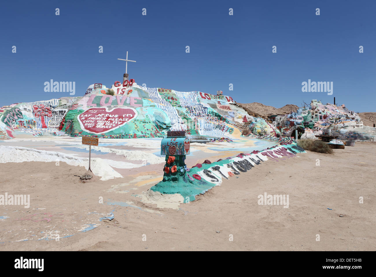 Slab City- in the Colorado Desert, southern California, lies a free ...