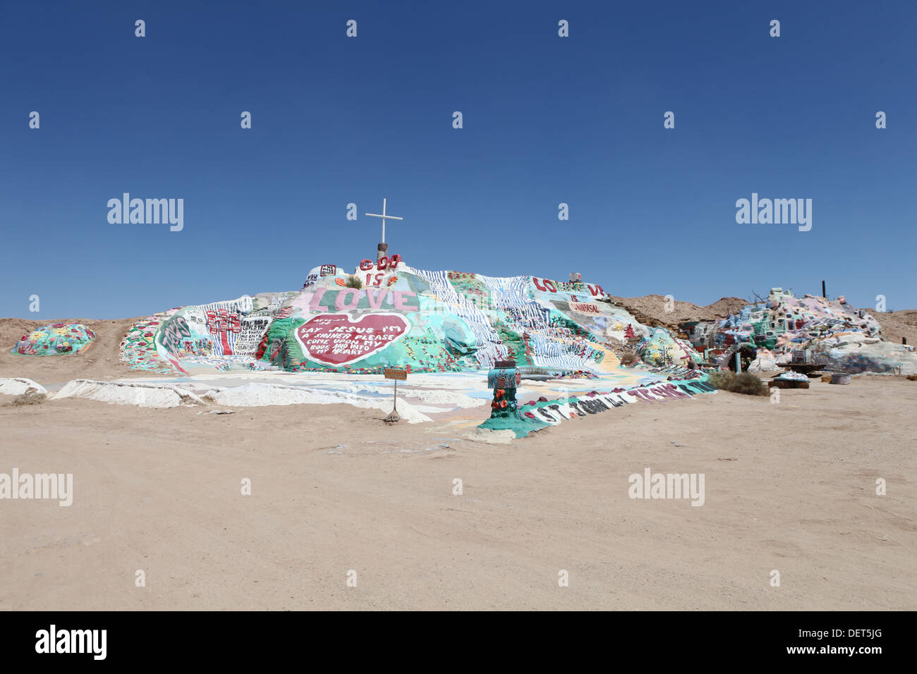 Slab City- in the Colorado Desert, southern California, lies a free ...