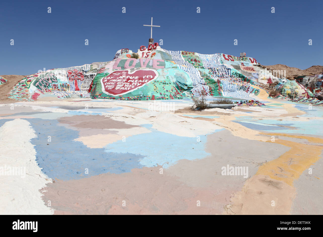 Slab City- in the Colorado Desert, southern California, lies a free ...