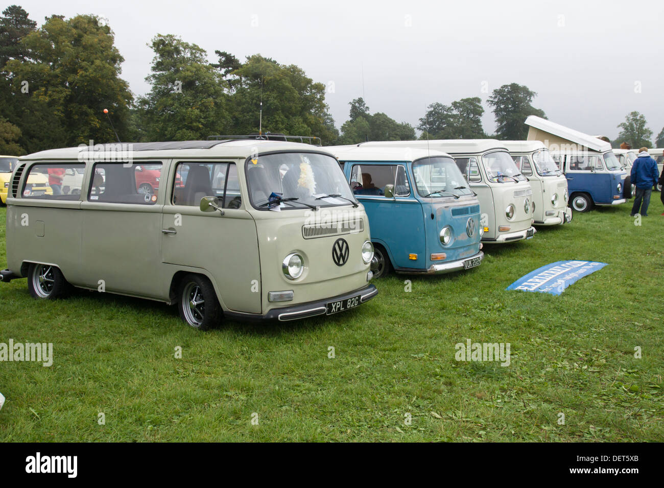 The 2013 VW Festival at Berkeley Castle Meadow Gloucestershire England ...
