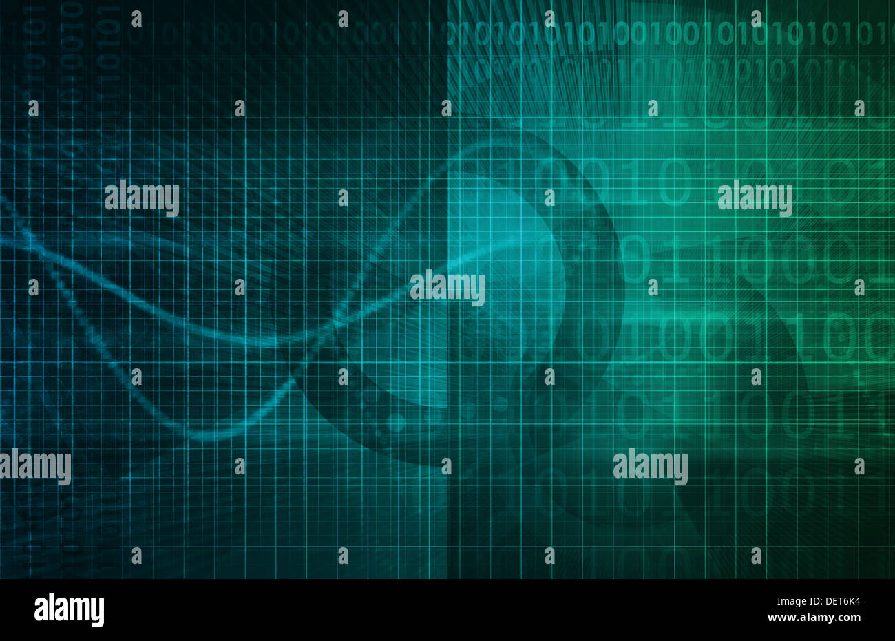 DNA Research of Science Genetic Data Background Stock Photo - Alamy
