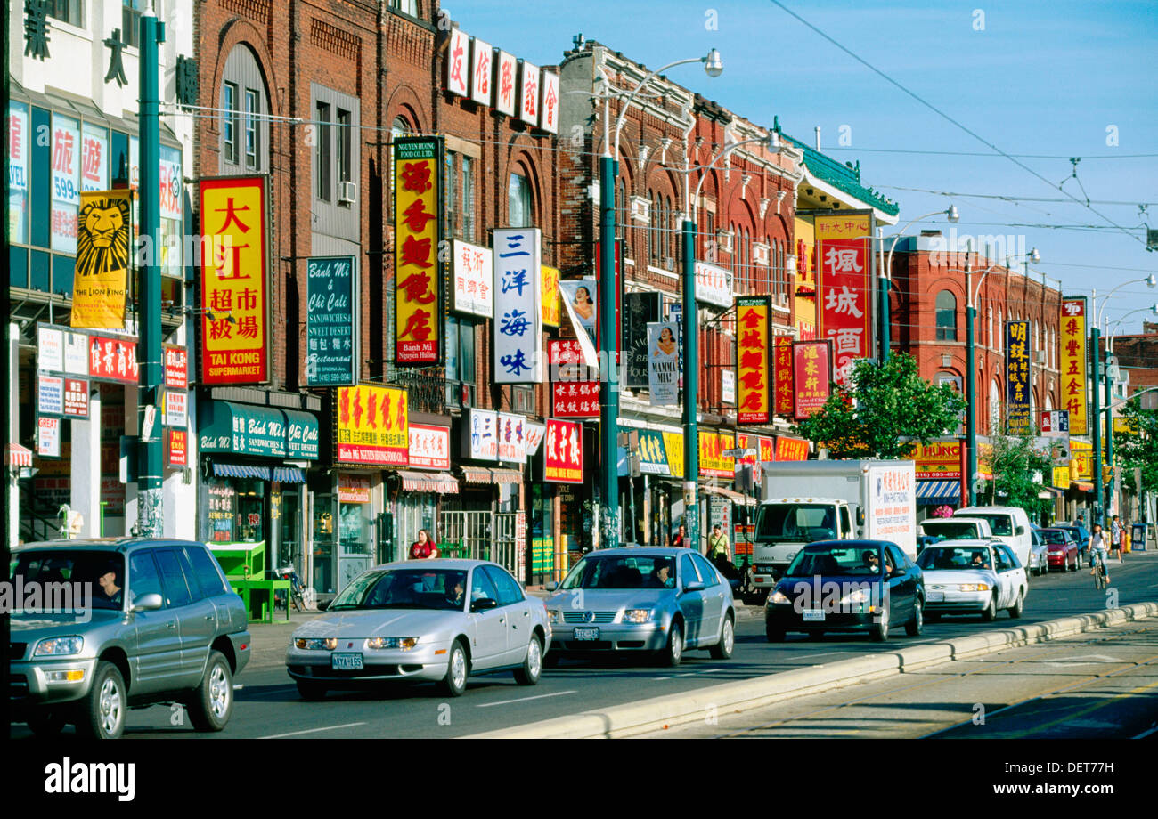 Chinatown in Toronto. Ontario. Canada Stock Photo - Alamy