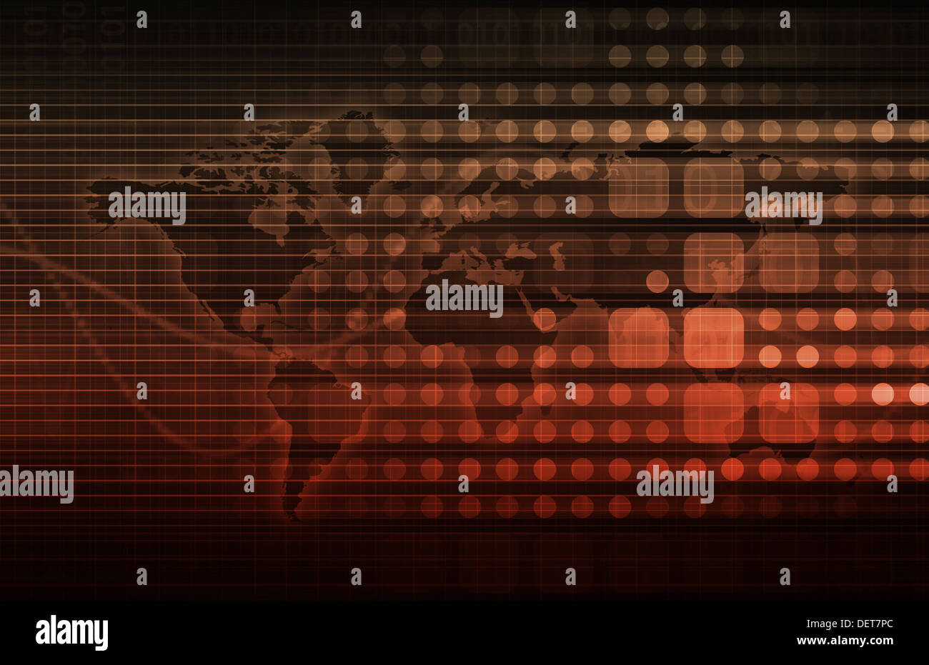 Data Processing as System and Business Informatics Stock Photo - Alamy