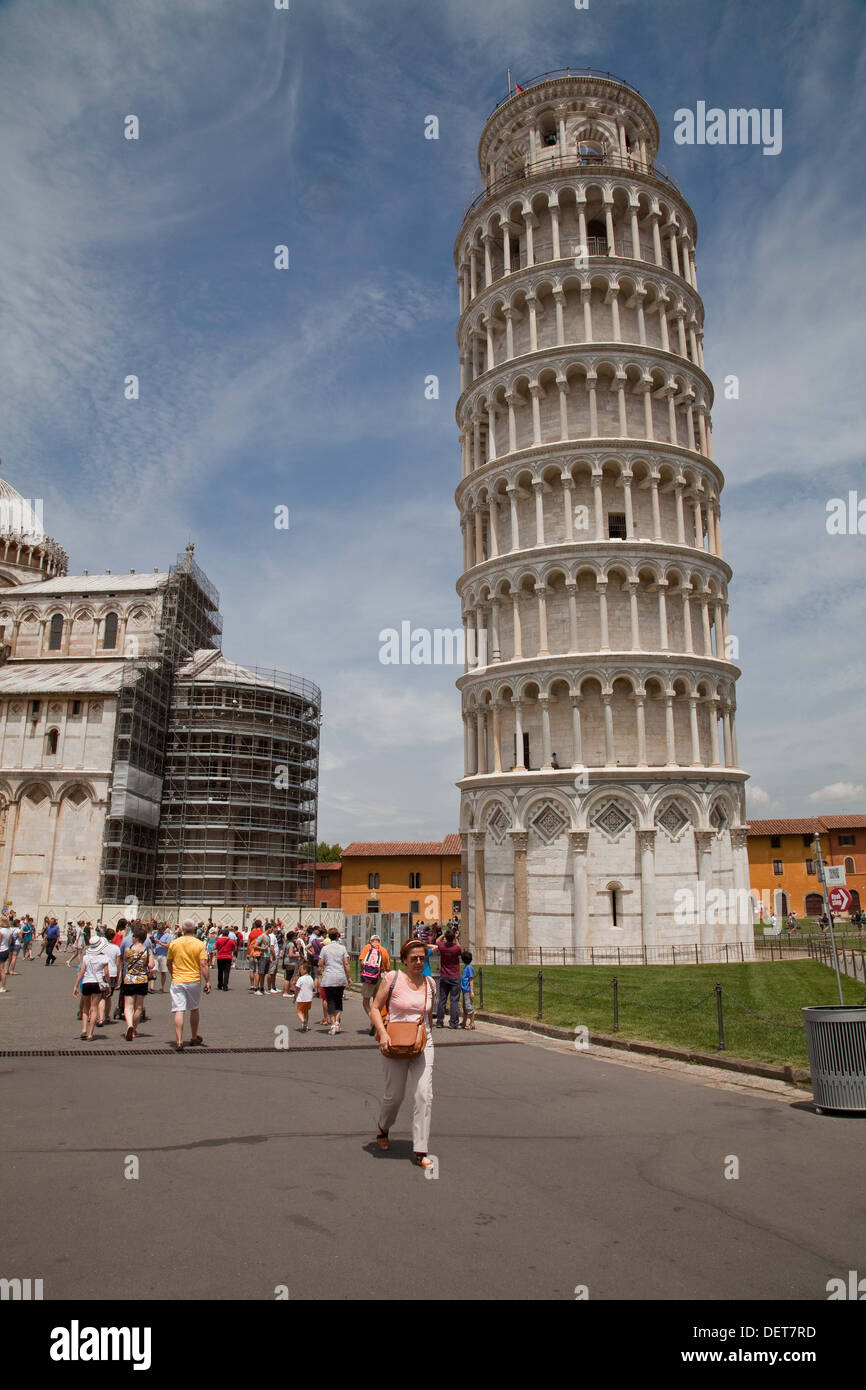 Leaning tower of Pisa,Italy Stock Photo - Alamy