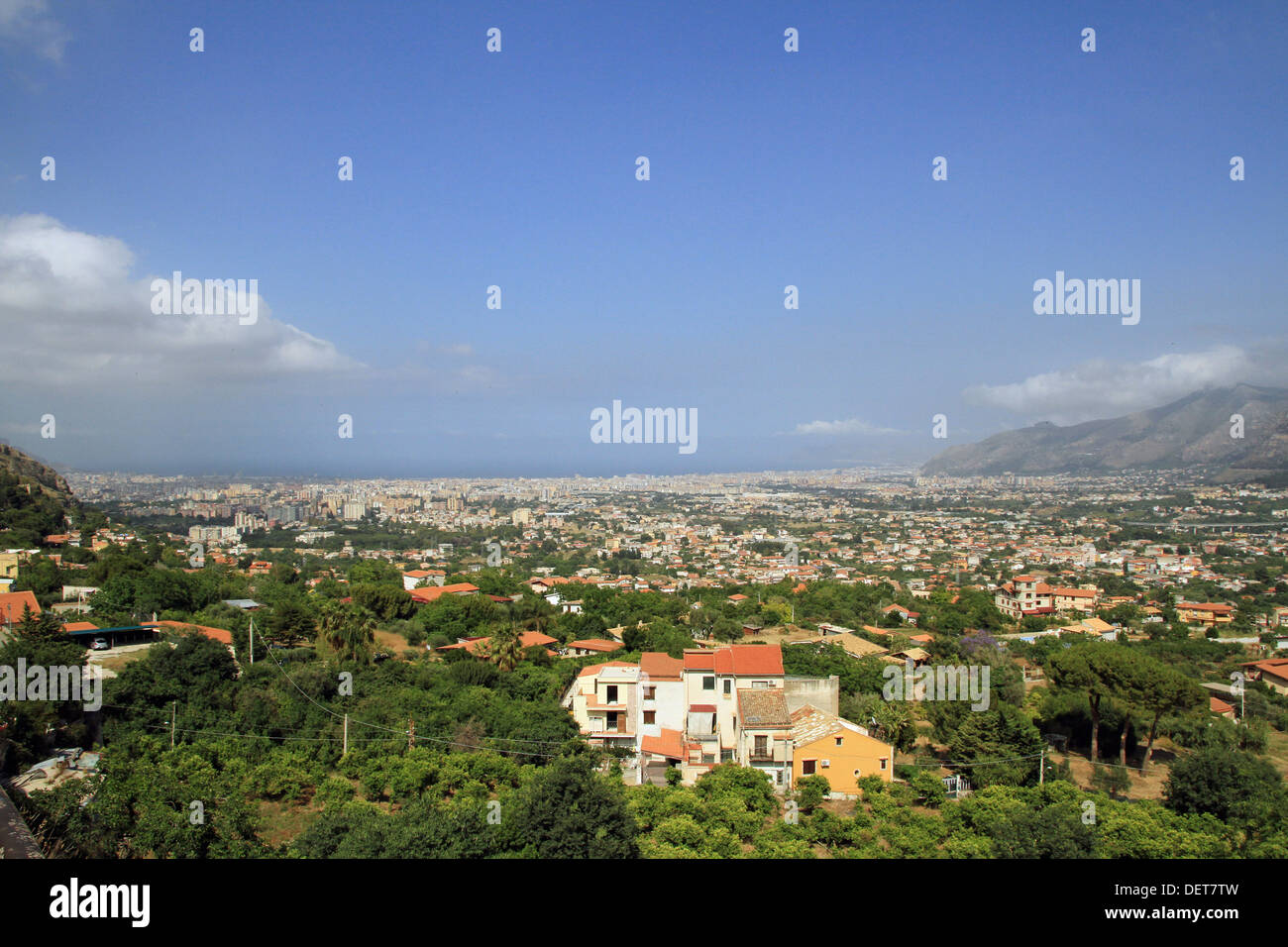 Town harbor cefalu palermo province sicily italy hi-res stock ...