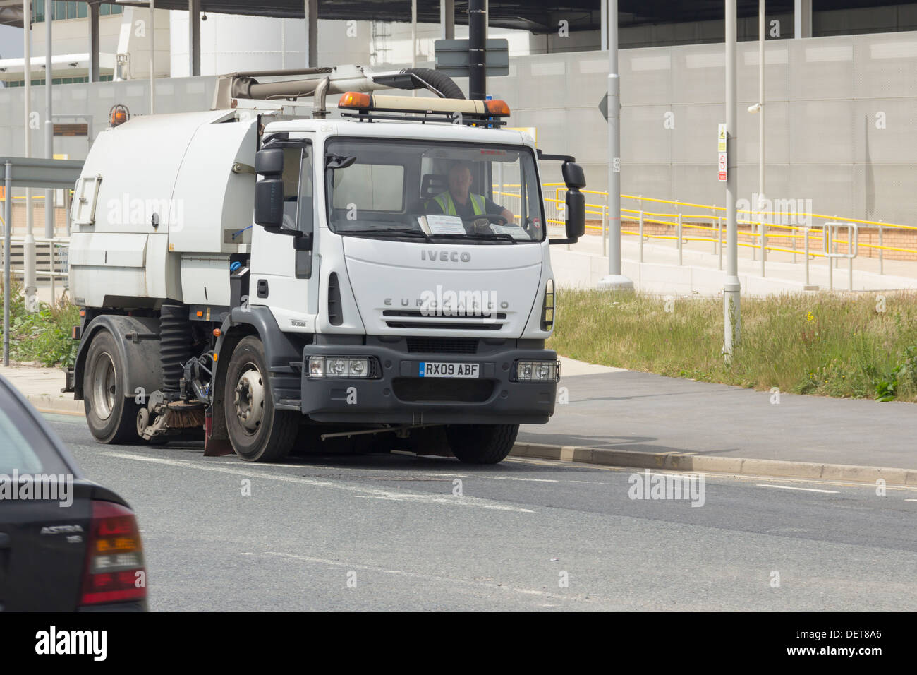 Mechanical road sweeper hi-res stock photography and images - Alamy