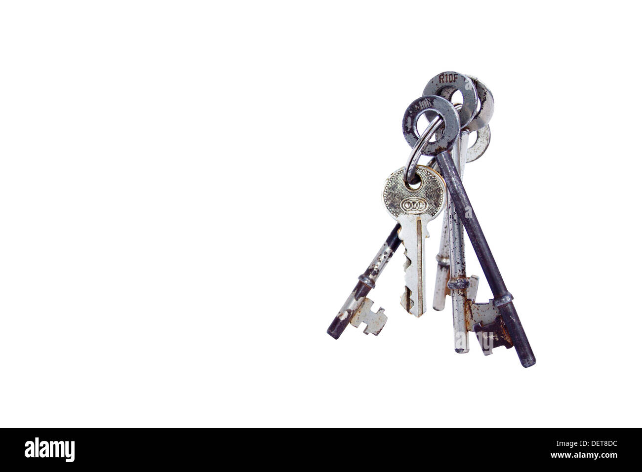 Bunch of upright assorted keys Stock Photo - Alamy