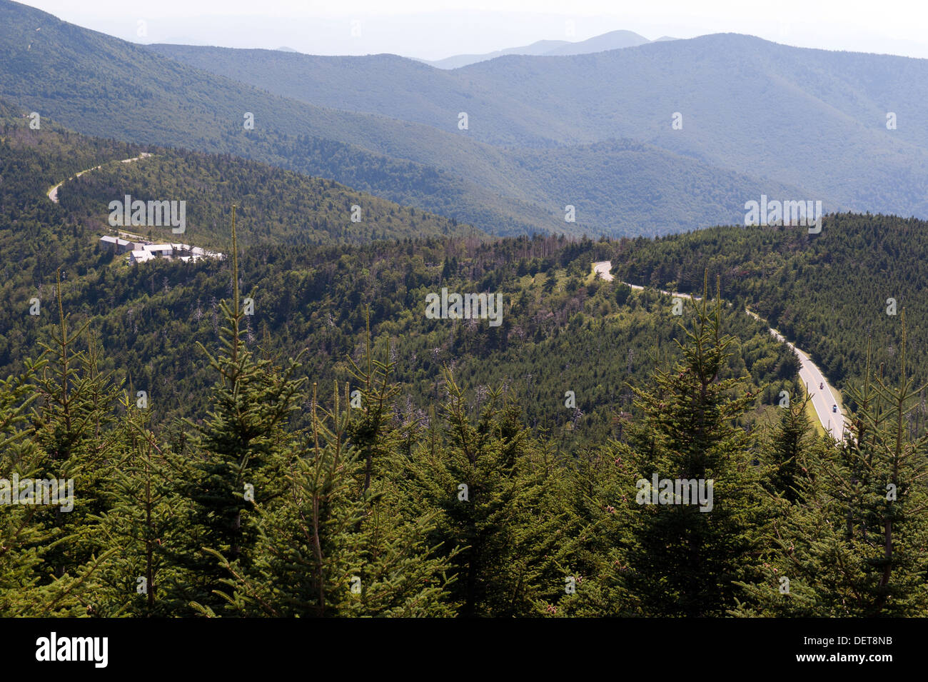 View of the Blue Ridge Parkway, North Carolina, USA Stock Photo - Alamy