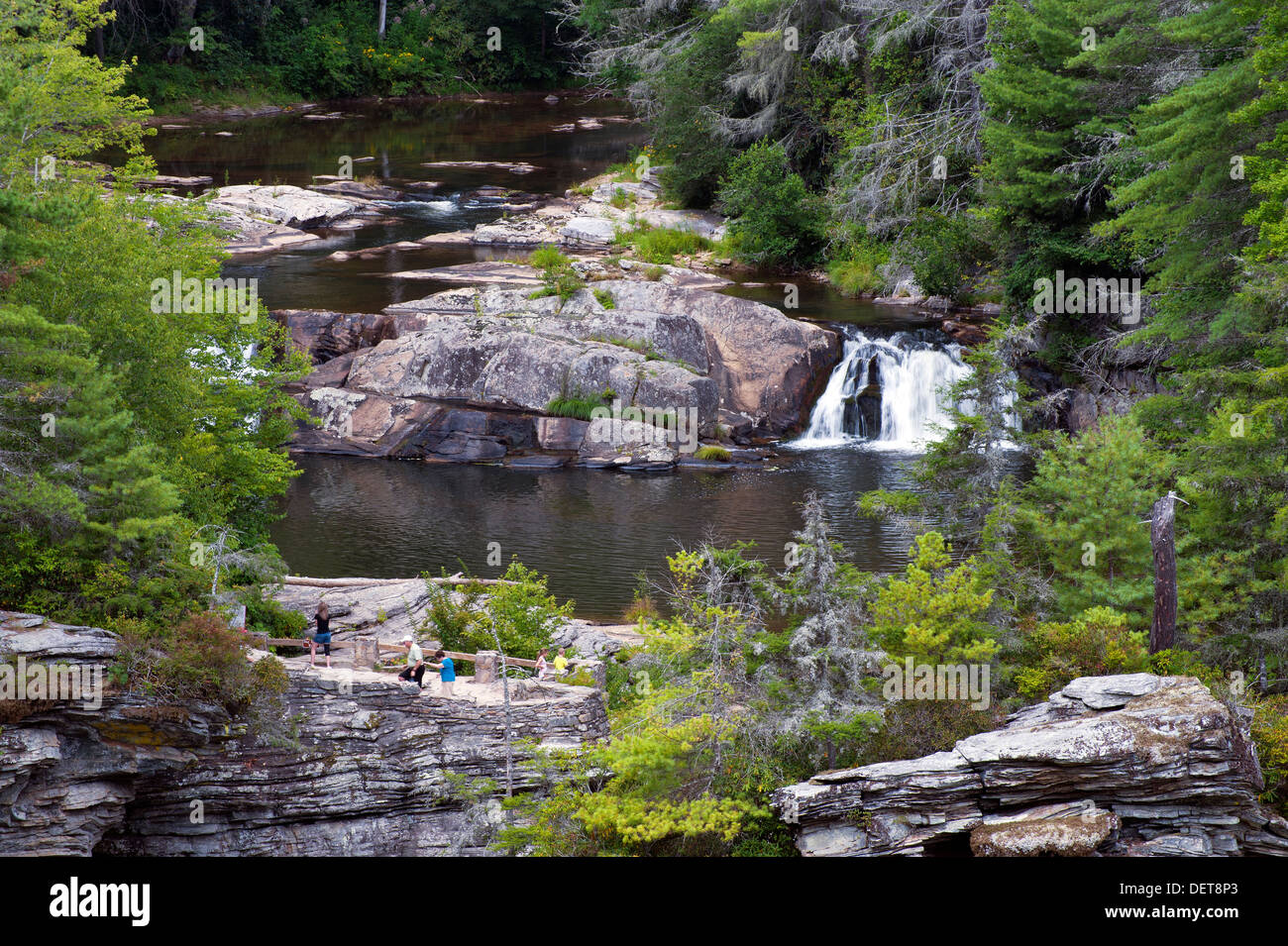 Linville Falls, North Carolina, USA Stock Photo - Alamy