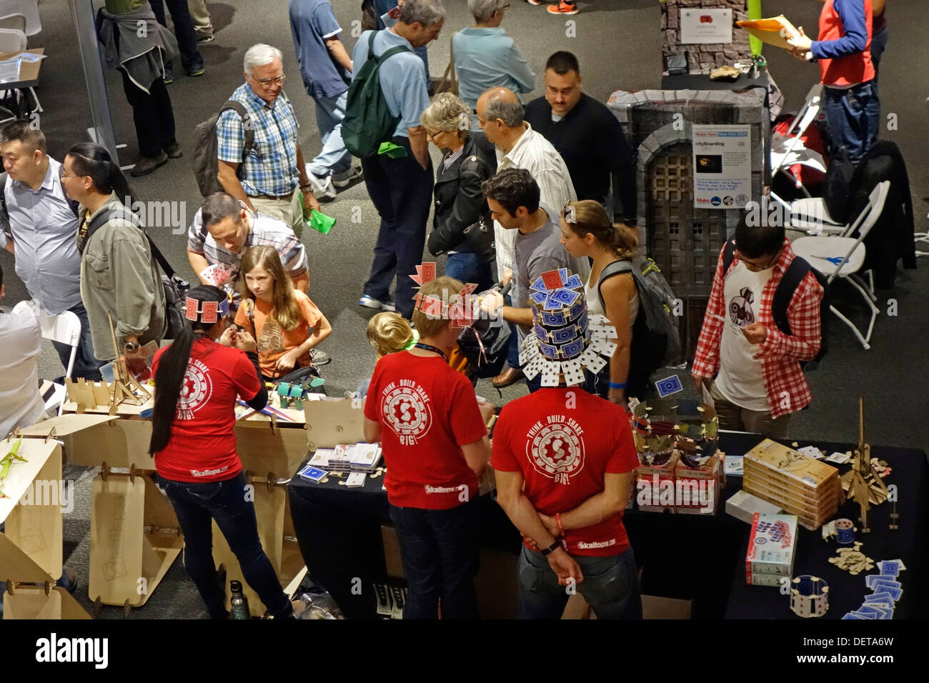 Maker Faire at the New York Hall of Science Queens Stock Photo - Alamy
