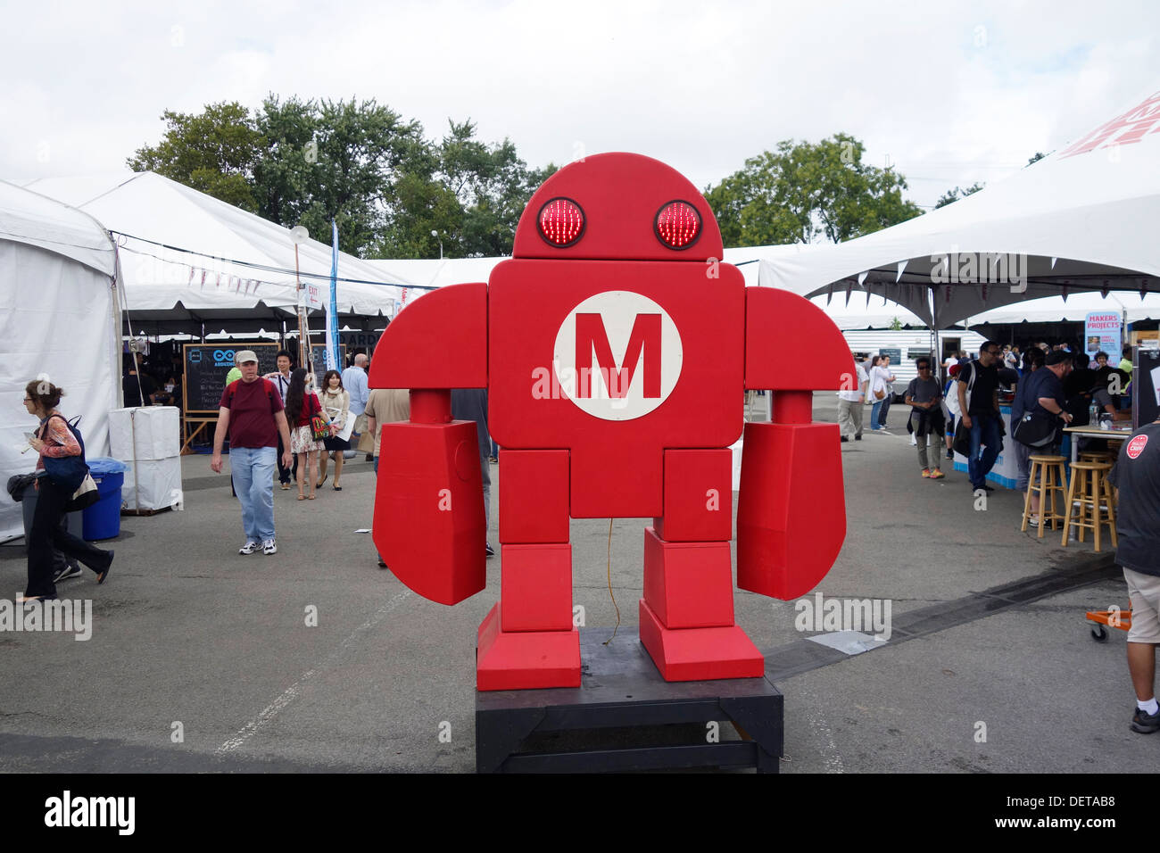 Maker Faire at the New York Hall of Science Queens Stock Photo - Alamy