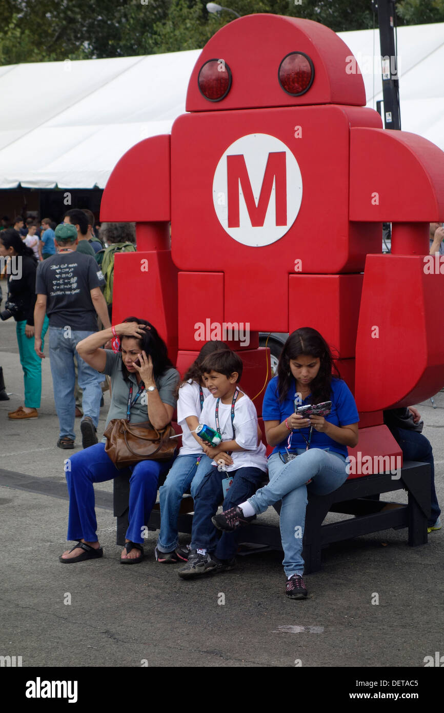 Maker Faire at the New York Hall of Science Queens Stock Photo - Alamy