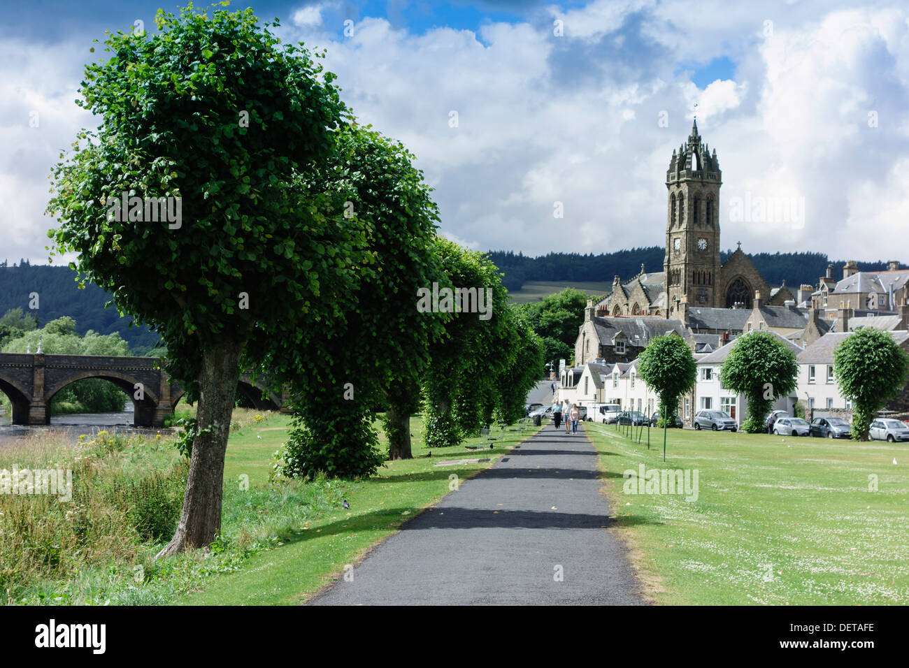 Peebles county town peeblesshire in hi-res stock photography and images ...