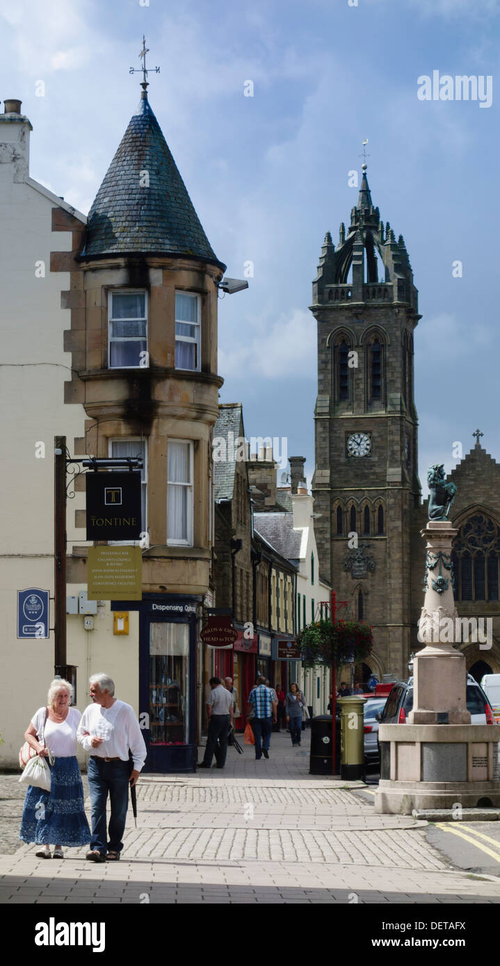 Peebles county town peeblesshire in hi-res stock photography and images ...