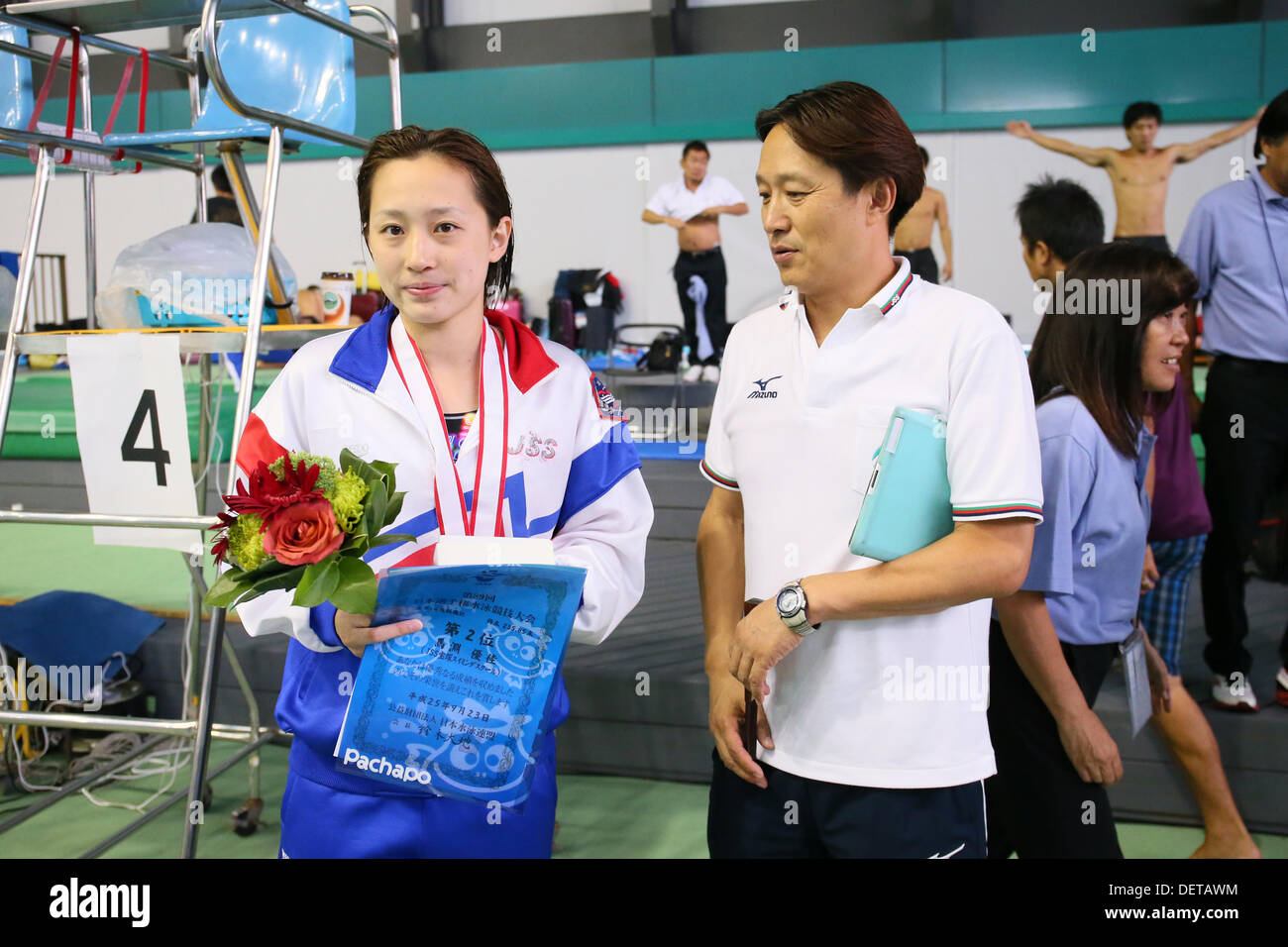 Tokyo, Japan. 23rd Sep 2013. (L to R) Yuka Mabuchi, Suei Mabuchi ...