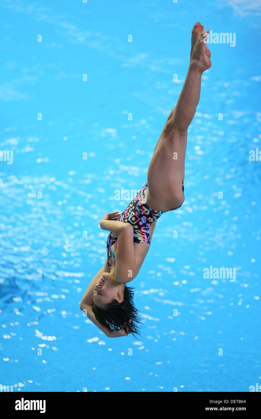Tokyo, Japan. 23rd Sep 2013. Yuka Mabuchi, SEPTEMBER 23, 2013 - Diving ...
