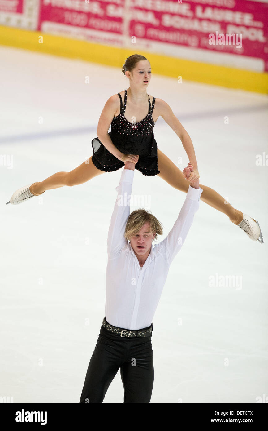 Palasesto, Sesto San Giovanni, Italy. 22nd Sep, 2013. Katarina Lesser ...