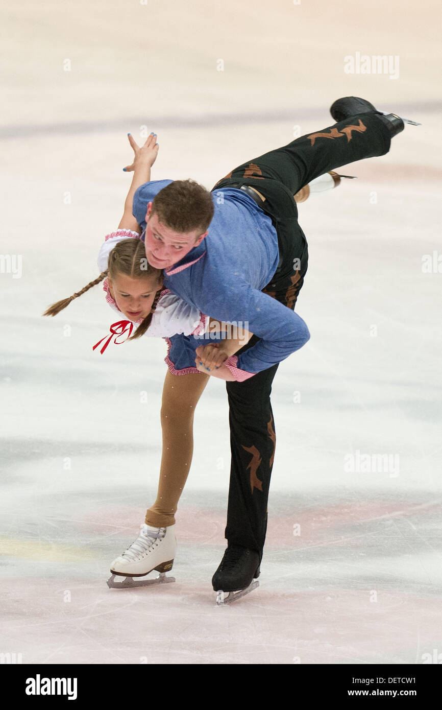 Palasesto, Sesto San Giovanni, Italy. 22nd Sep, 2013. Julia Linch ...