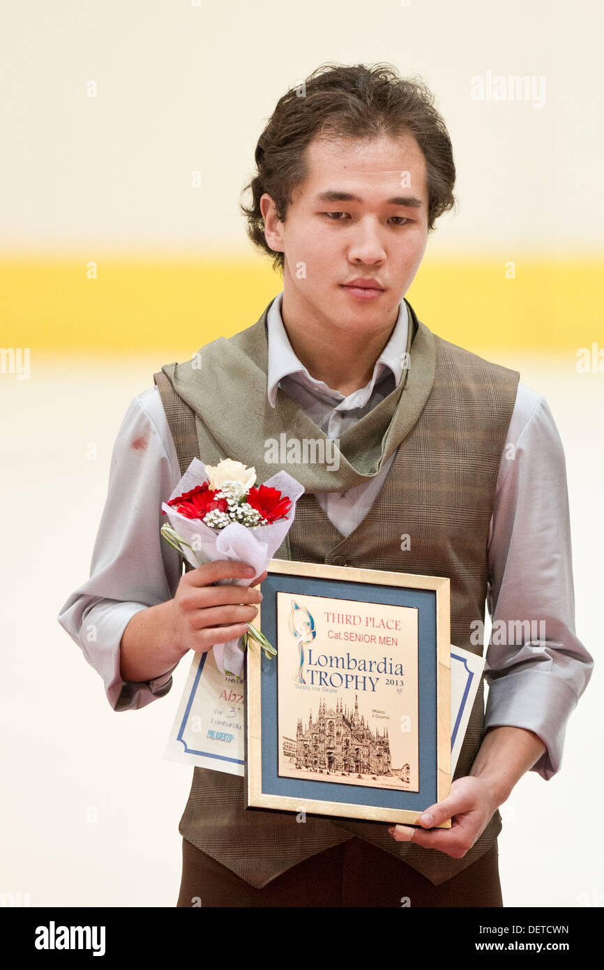 Palasesto, Sesto San Giovanni, Italy. 22nd Sep, 2013. Abzal ...