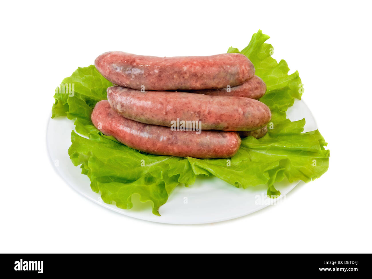 Raw sausages herbs spices hi-res stock photography and images - Alamy