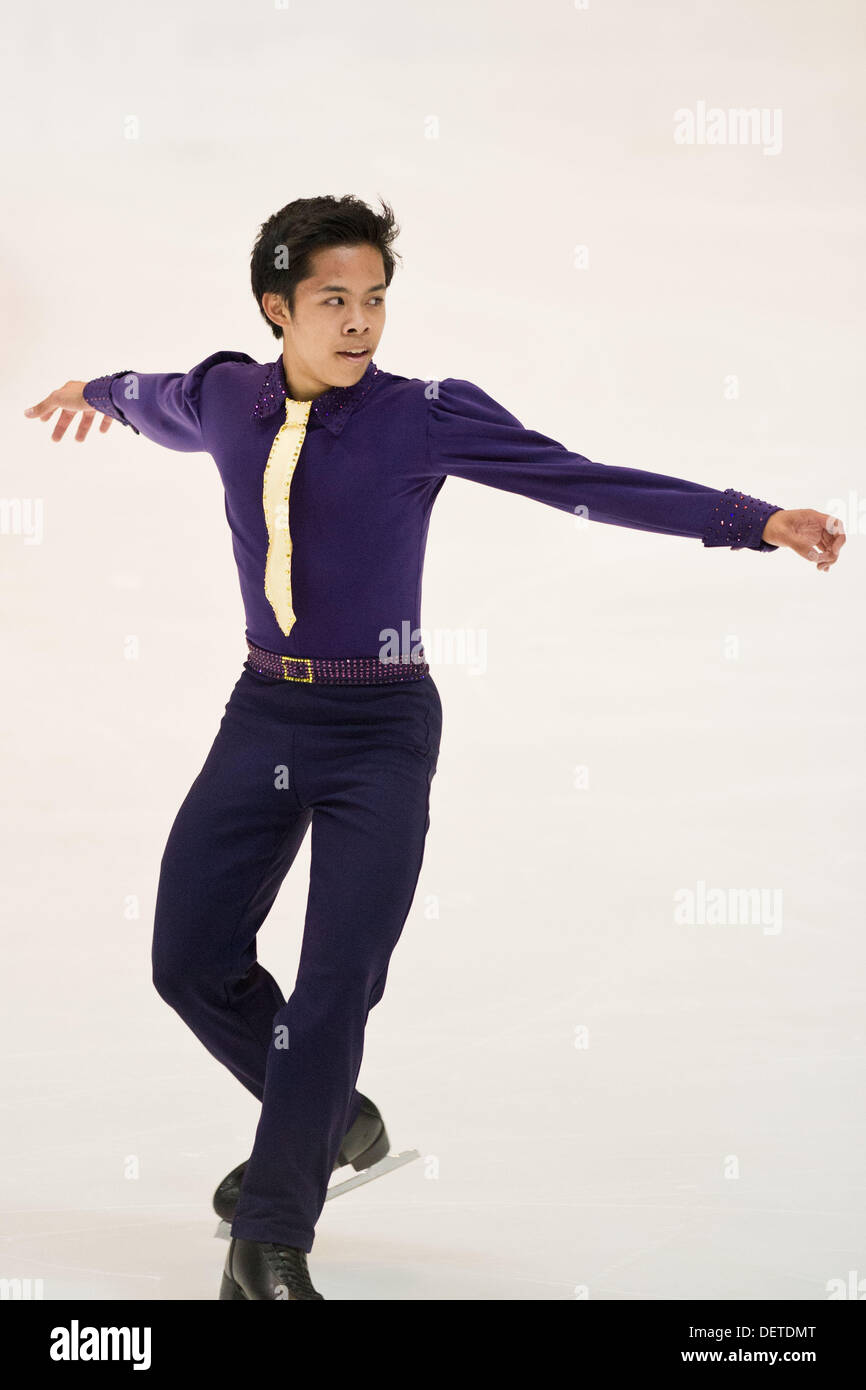 Christopher Caluza (PHI), SEPTEMBER 21, 2013 - Figure Skating : ISU ...