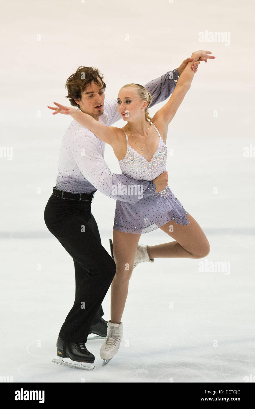 Annabelle Prolss & Ruben Blommaert (GER), SEPTEMBER 21, 2013 - Figure ...