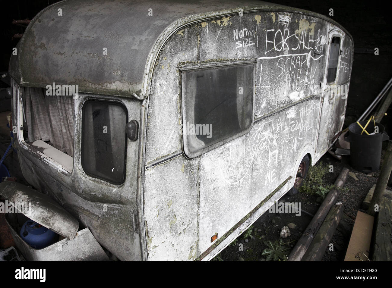 Rubbish Caravan Stock Photos & Rubbish Caravan Stock Images - Alamy