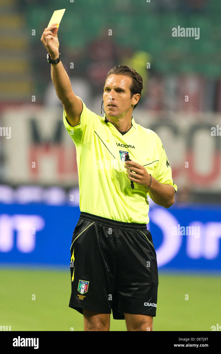 Luca Banti (Referee), SEPTEMBER 22, 2013 - Football / Soccer : Referee ...