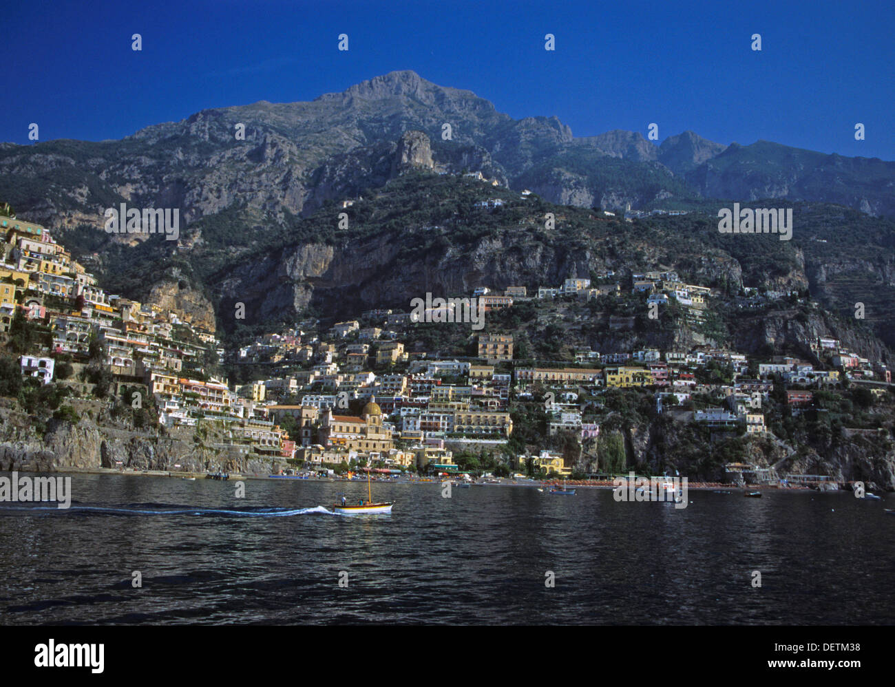 Positano was a port of the Amalfi Republic and was a poor fishing ...