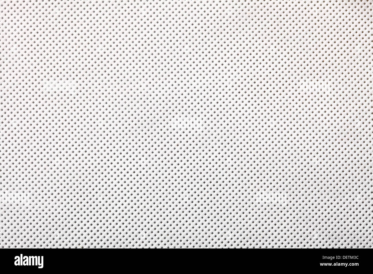 perforated white textile pattern texture background or backdrop Stock ...