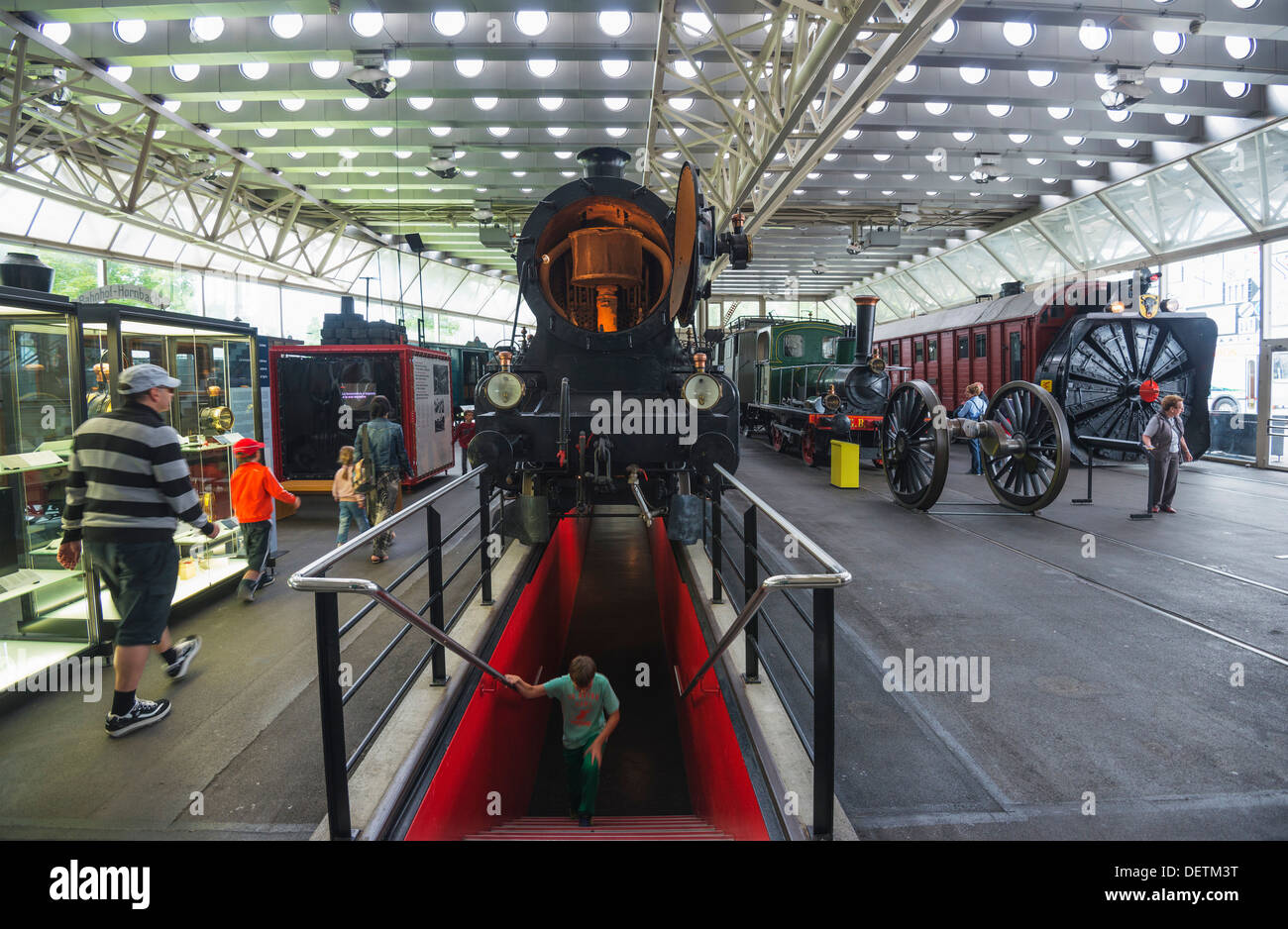Swiss transport museum hi-res stock photography and images - Alamy