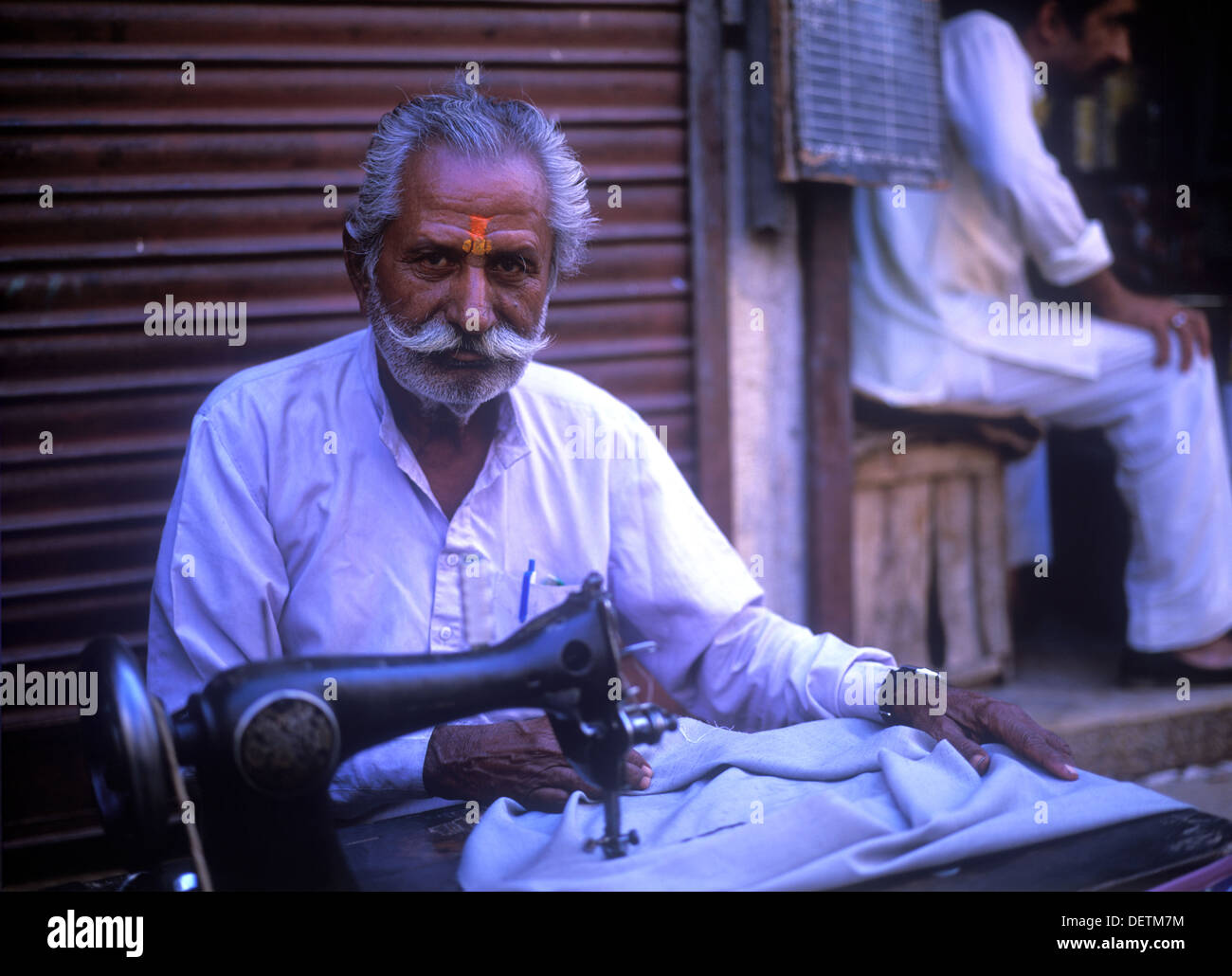 Indian tailor hi-res stock photography and images - Alamy