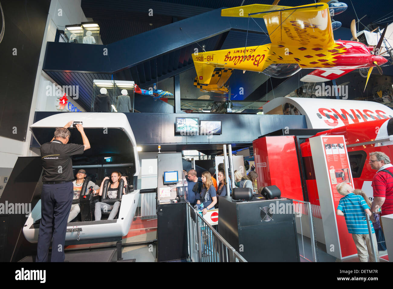 Flight simulator museum hi-res stock photography and images - Alamy