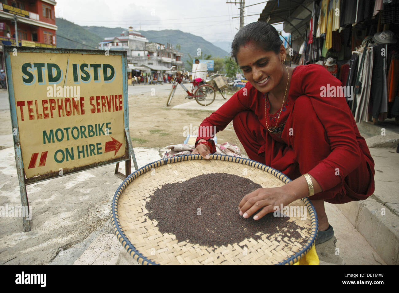 Sorting seed hi-res stock photography and images - Alamy