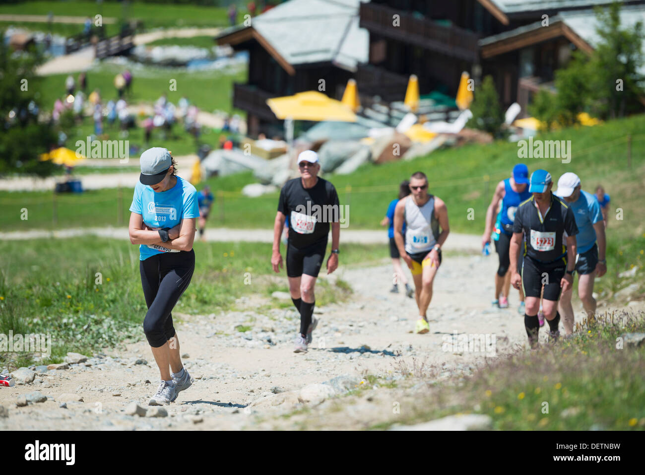 Europe, Valais, Swiss Alps, Switzerland, Zermatt, The Matterhorn (4478m ...