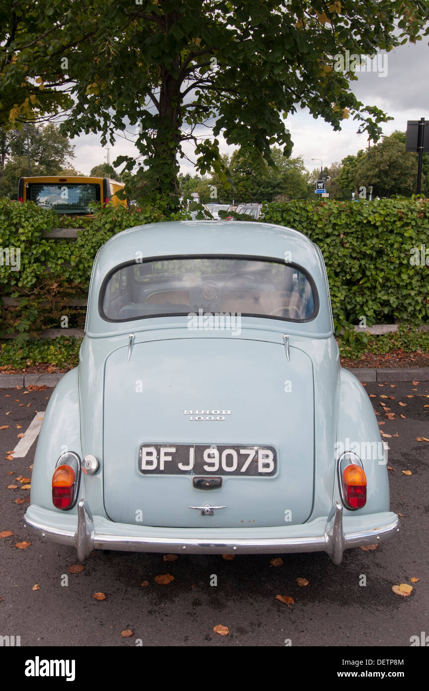 Morris Minor 1000 classic car Stock Photo - Alamy