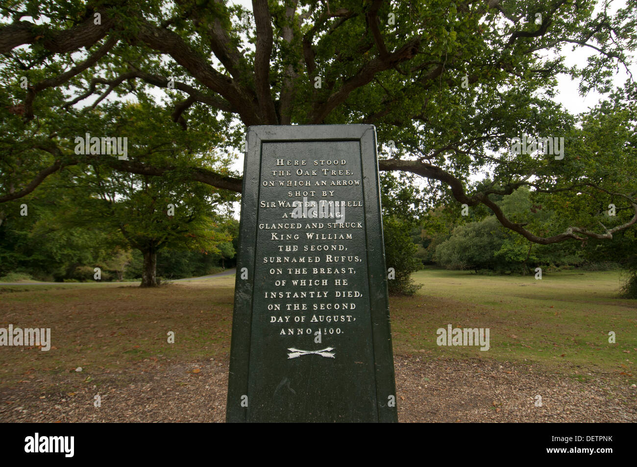 William rufus arrow hi-res stock photography and images - Alamy